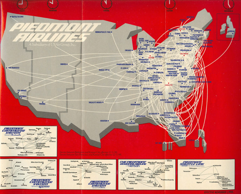 Designing the Sky: How Airline Route Maps Changed the Way We Travel ...