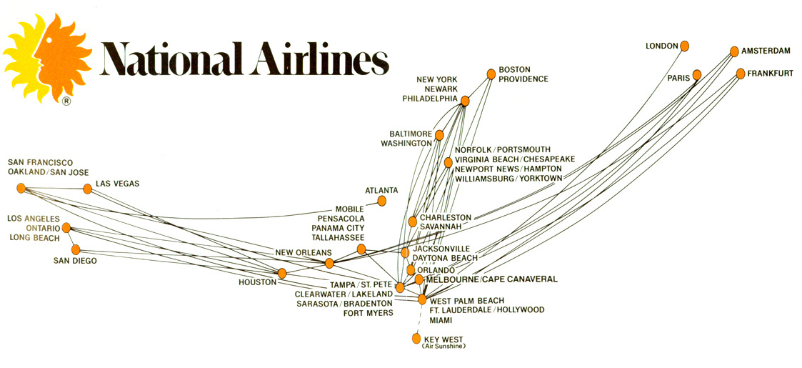 Designing the Sky: How Airline Route Maps Changed the Way We Travel ...