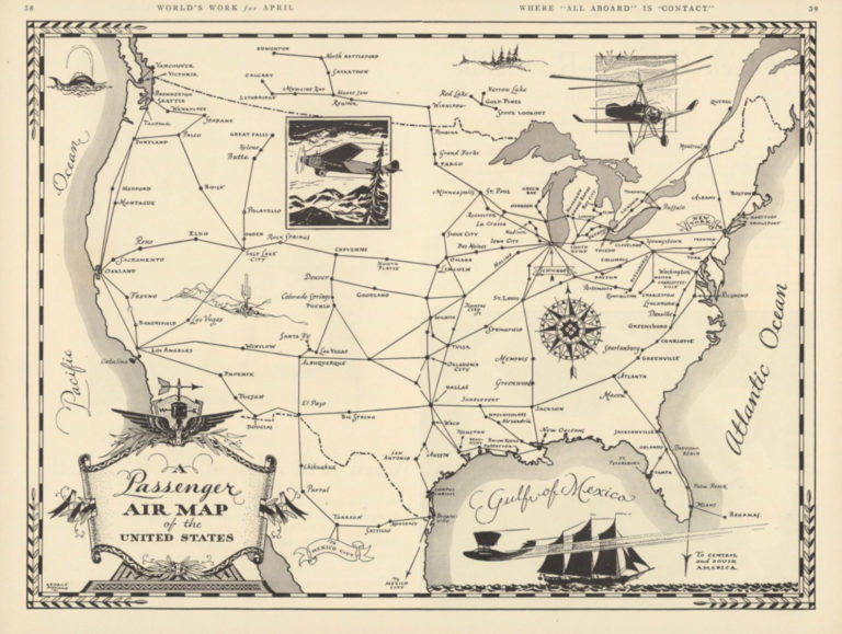 Designing the Sky: How Airline Route Maps Changed the Way We Travel ...